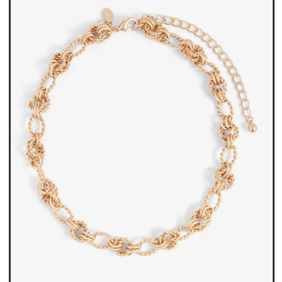 Express | Jewelry | New Express Textured Link Chain Necklace | Poshmark